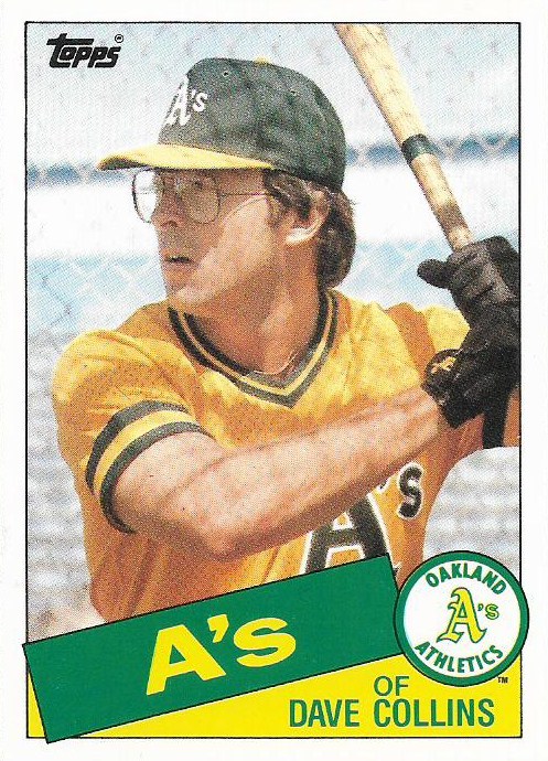 1985 Topps: #25T - Dave Collins