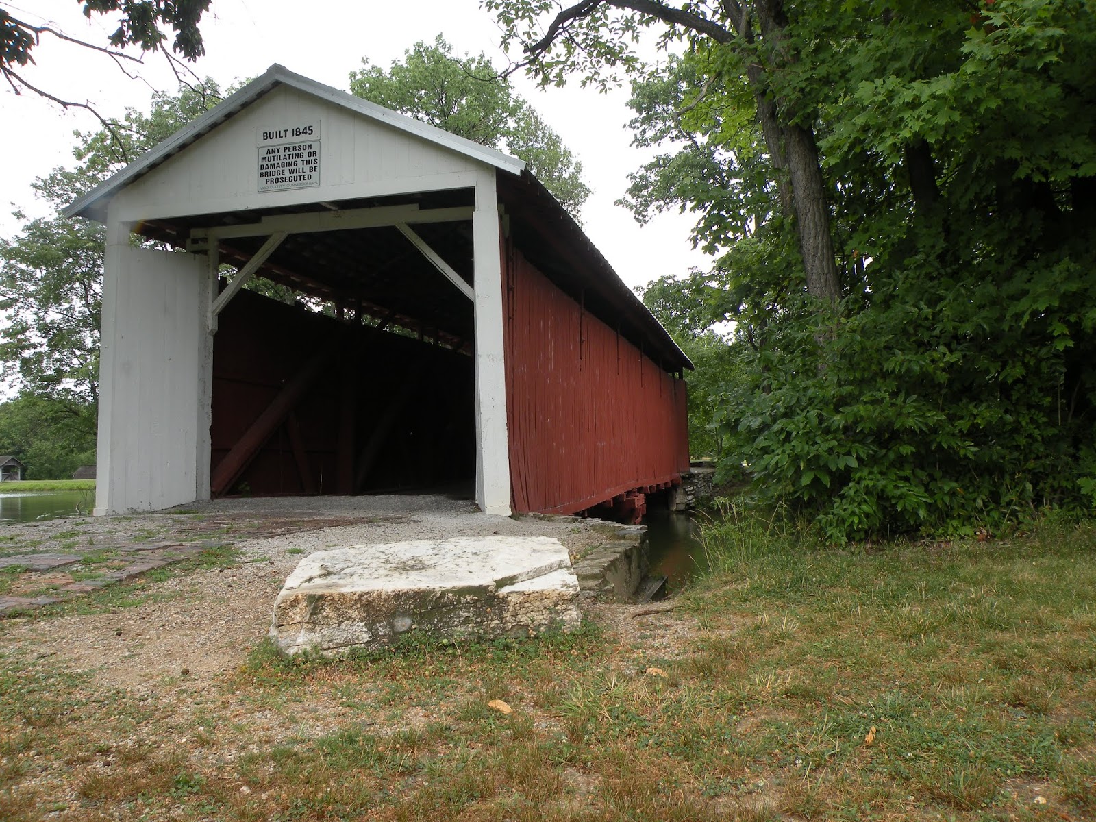 Bridges of Indiana's Counties - Vigo Co. - #88 Irishman