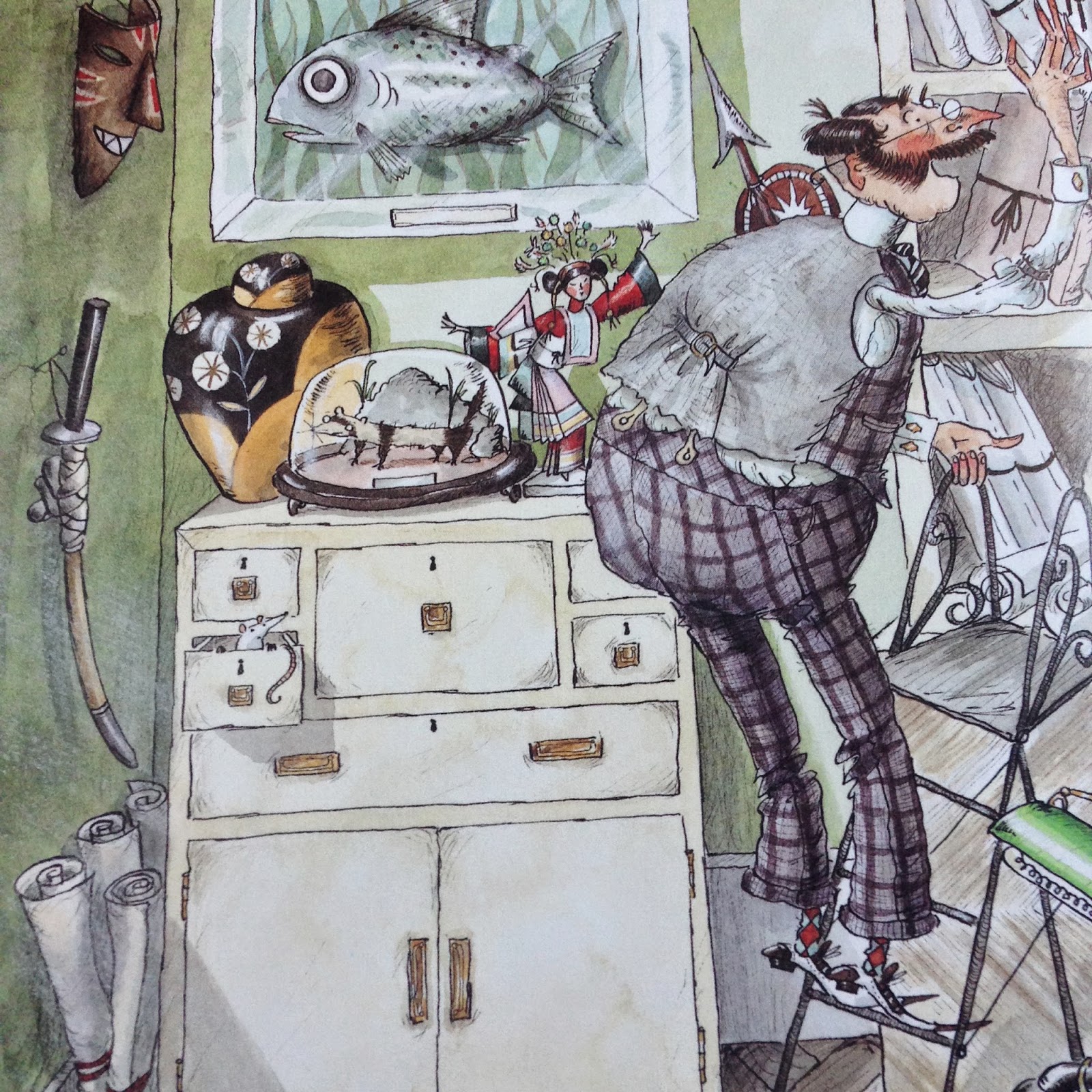 Lucia Penelope: David Roberts, Illustrator