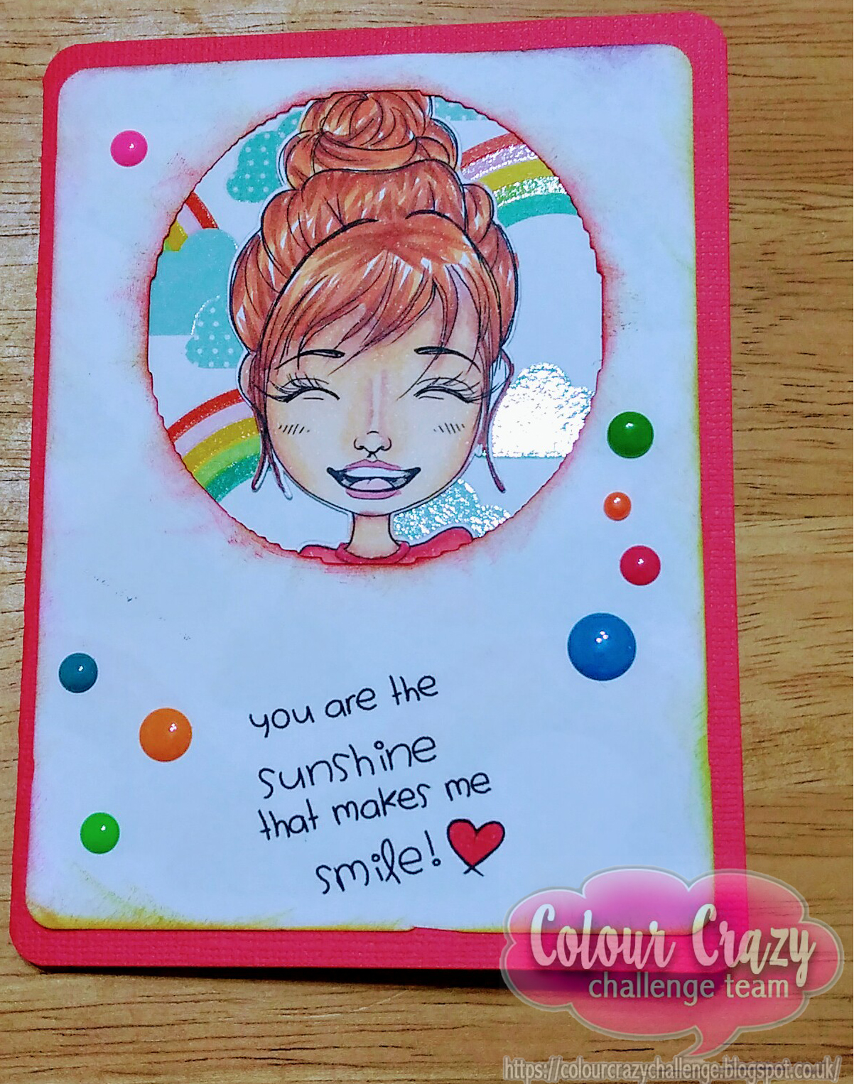 Colour Crazy Craft Challenge: October 2017