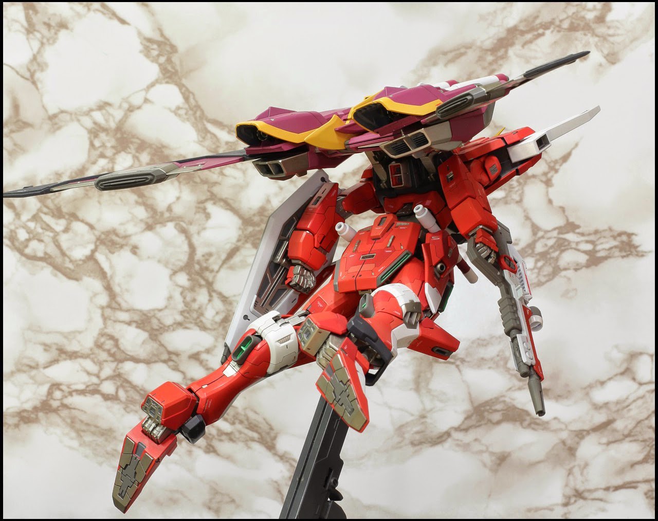 Custom Build: MG 1/100 Infinite Justice Gundam "Improved"