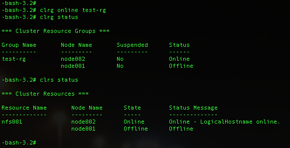Road to Automation, Storage and Unix/Linux: solaris cluster : add a new resouce - logical hostname