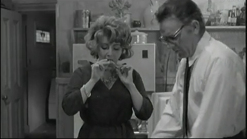 Forced Perspective: Elizabeth Taylor Eating Chicken (1966)