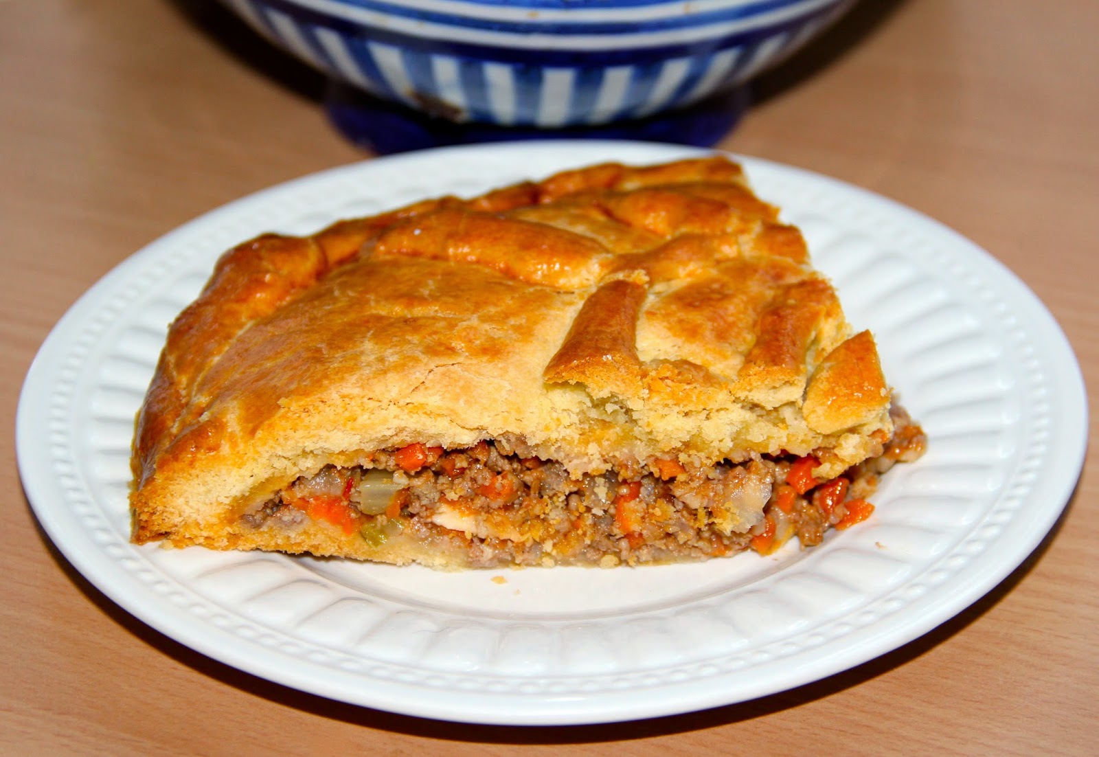 Cocinar es vivir y Bordar también: Empanada de ternera / Veal pie
