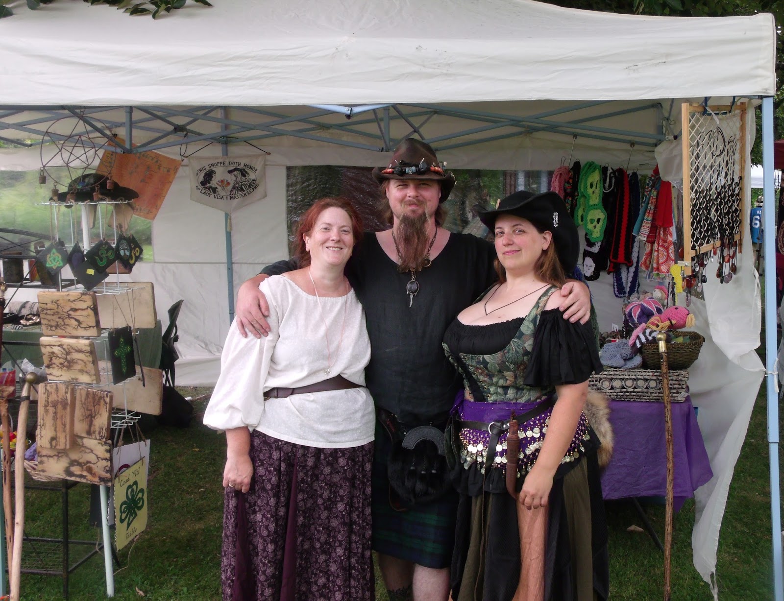 W.A.Rusho Author: Medieval Renaissance Faire at the Windfall Dutch Barn