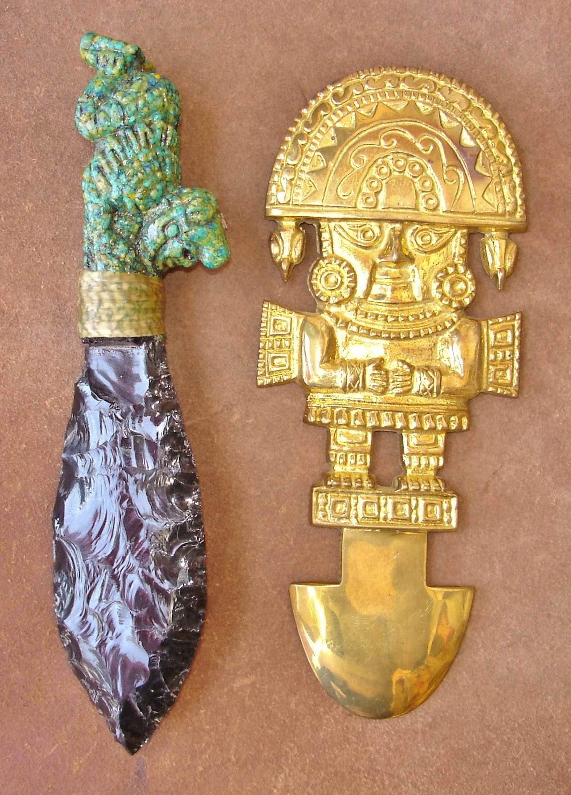 LA MIA PREISTORIA: COLTELLO SACRIFICALE MAYA