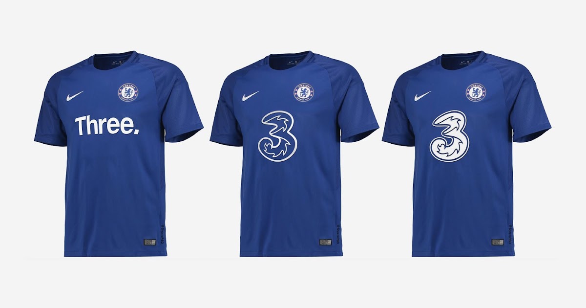 New Chelsea Kit Sponsor - Here's How the '3' Logo Could Look Like on ...