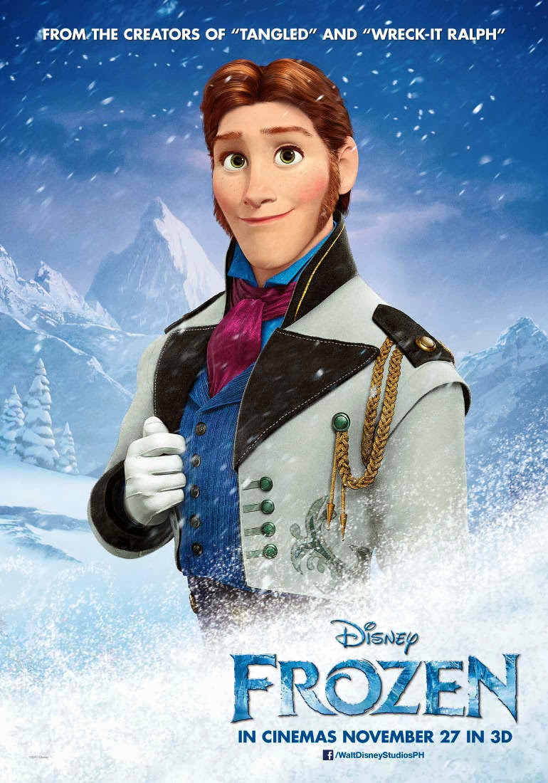 Anna & Olaf, Elsa, Hans, and Kristoff & Sven new posters for Walt ...