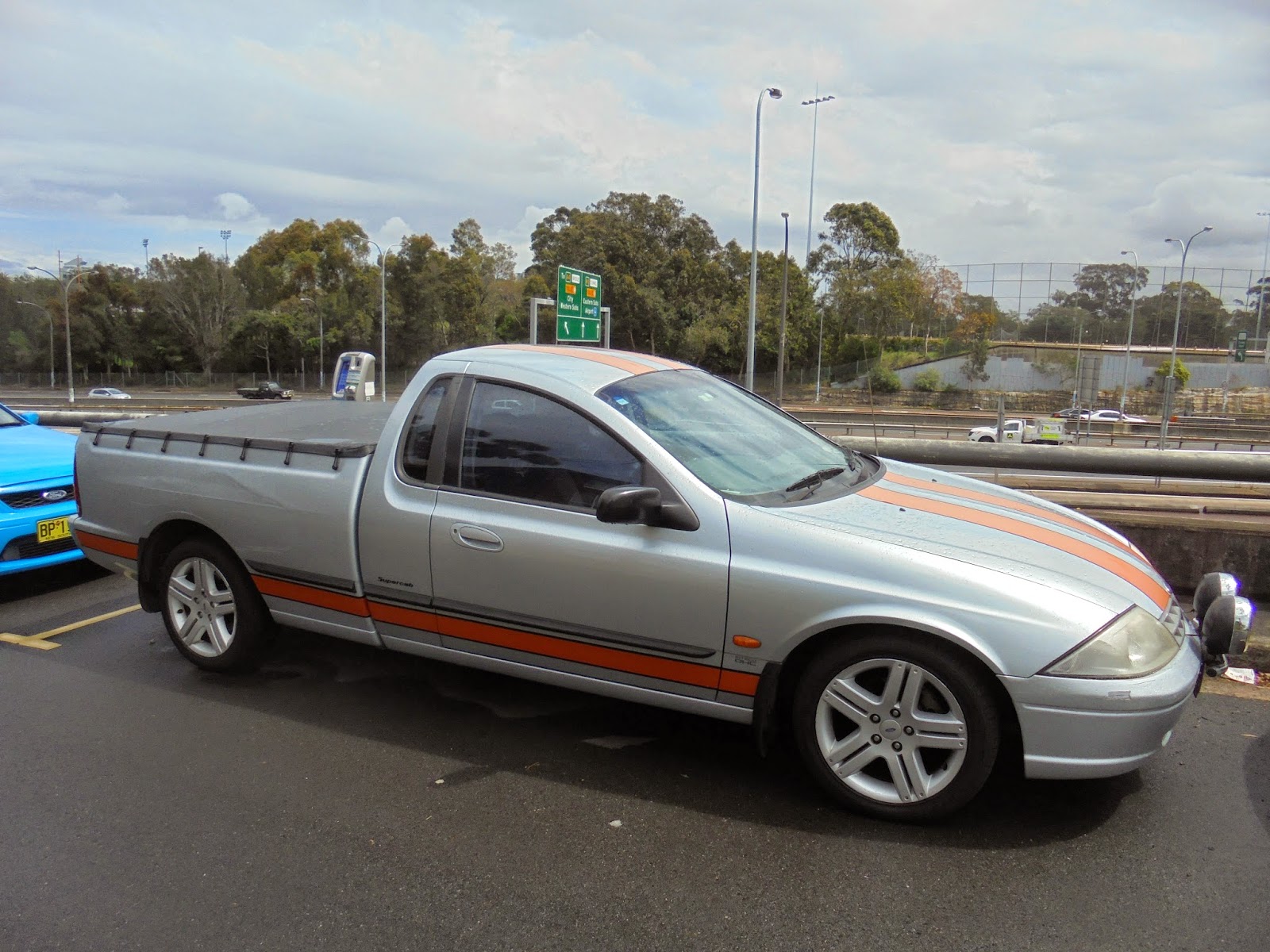 Aussie Old Parked Cars: 2000 Ford AU Falcon XL Ute