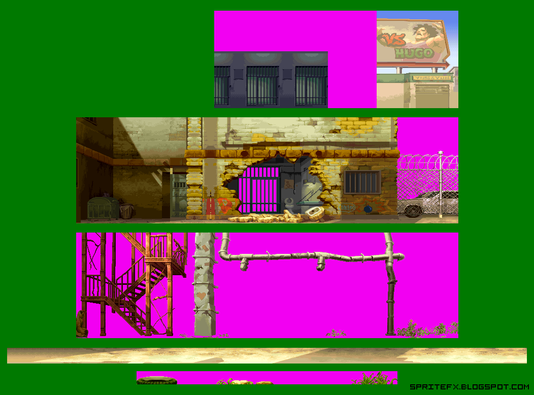 Sprite Fx: Sprite Background Rooms