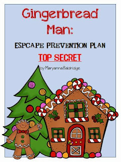 Colors and Kindergarten: Gingerbread Man: Escape Prevention Plan