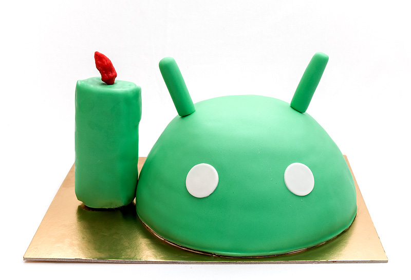 Moj svet kuhanja in priprave sladic: Torta Android / Android cake