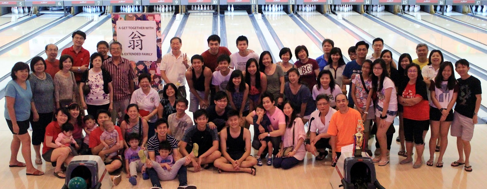 翁 & Extended Family Gathering 2013 - 2nd Annual Inter-Family Bowling ...