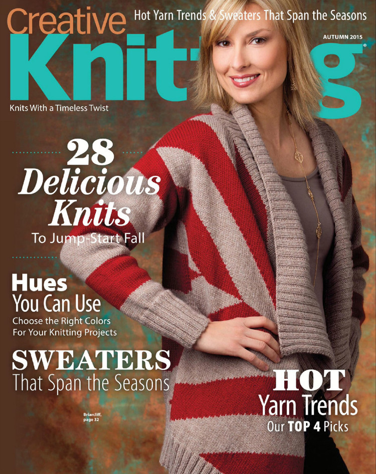 The Knitting Needle and the Damage Done: Creative Knitting Autumn 2015 ...