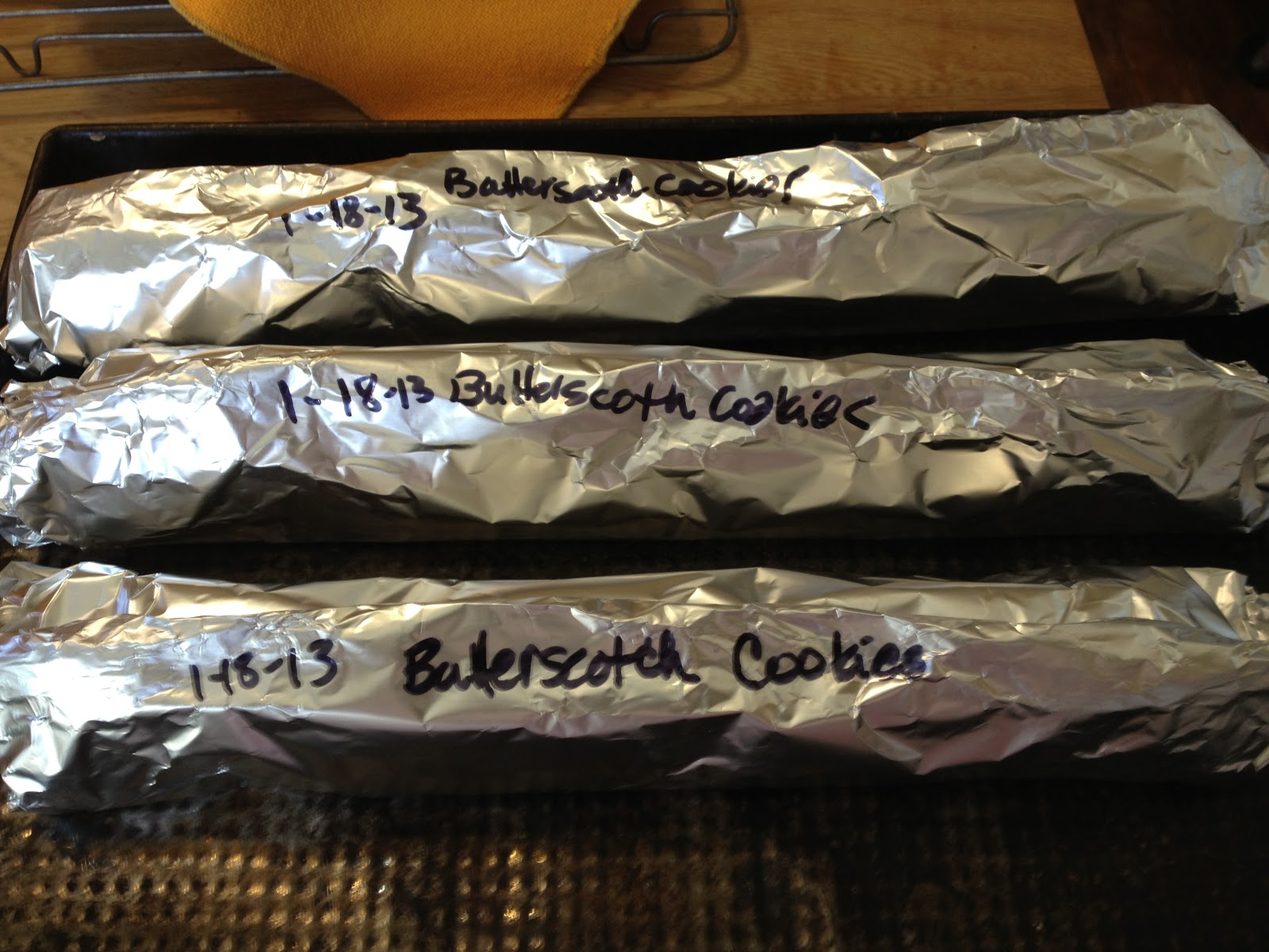 Texas Girl Cooks: Butterscotch Ice Box Cookies