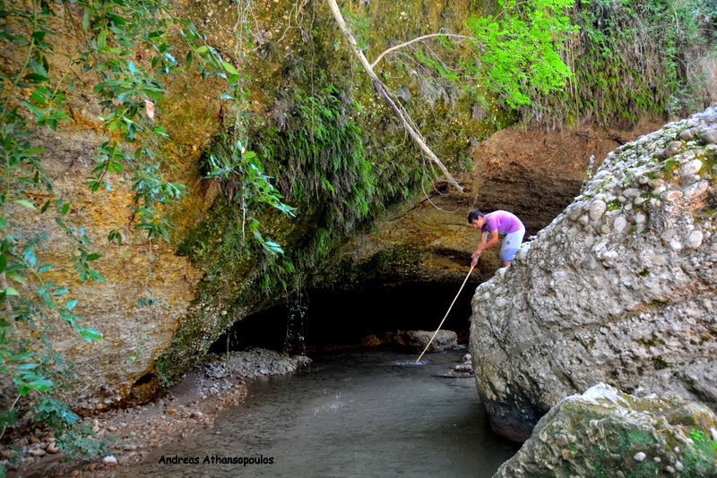 ΟΡΕΙΝΗ ΗΛΕΙΑ: Ψάρεμα στο φαράγγι του Πηνειακού Λάδωνα( Σελλήεντας)