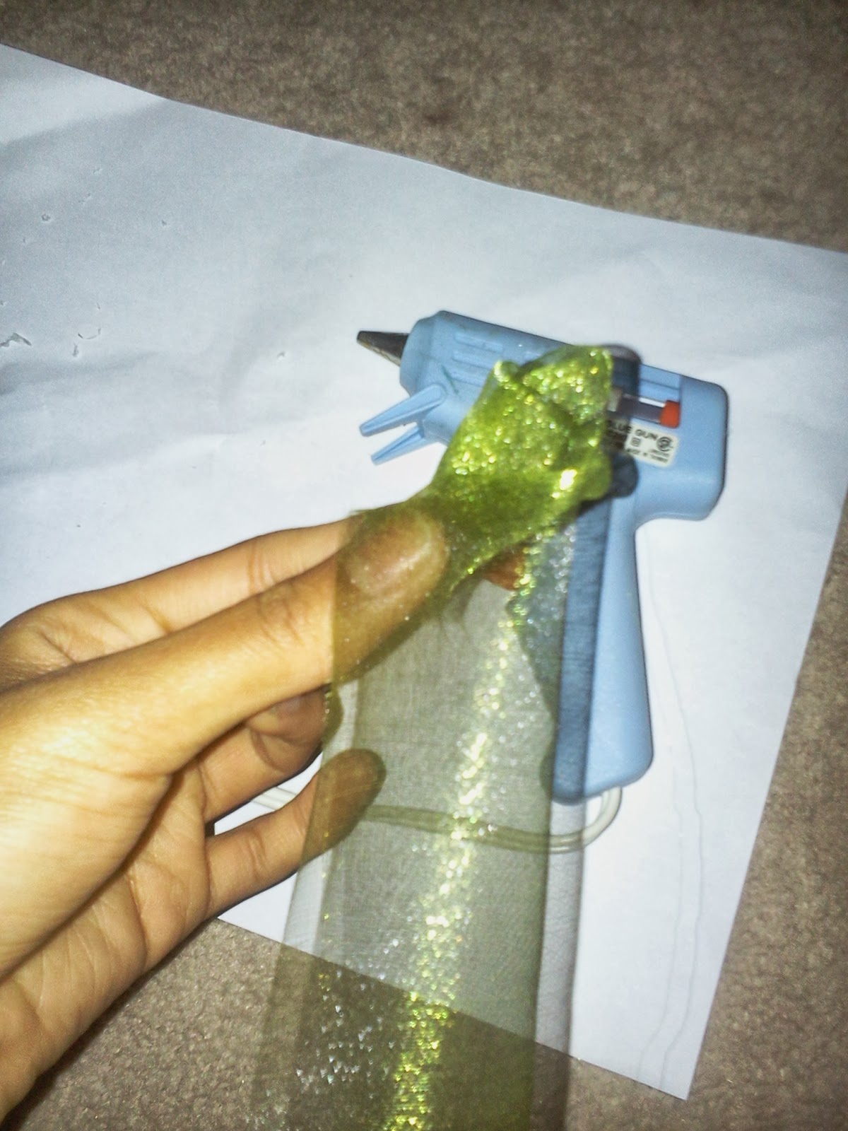 DIY Decor: Tulle Flowers