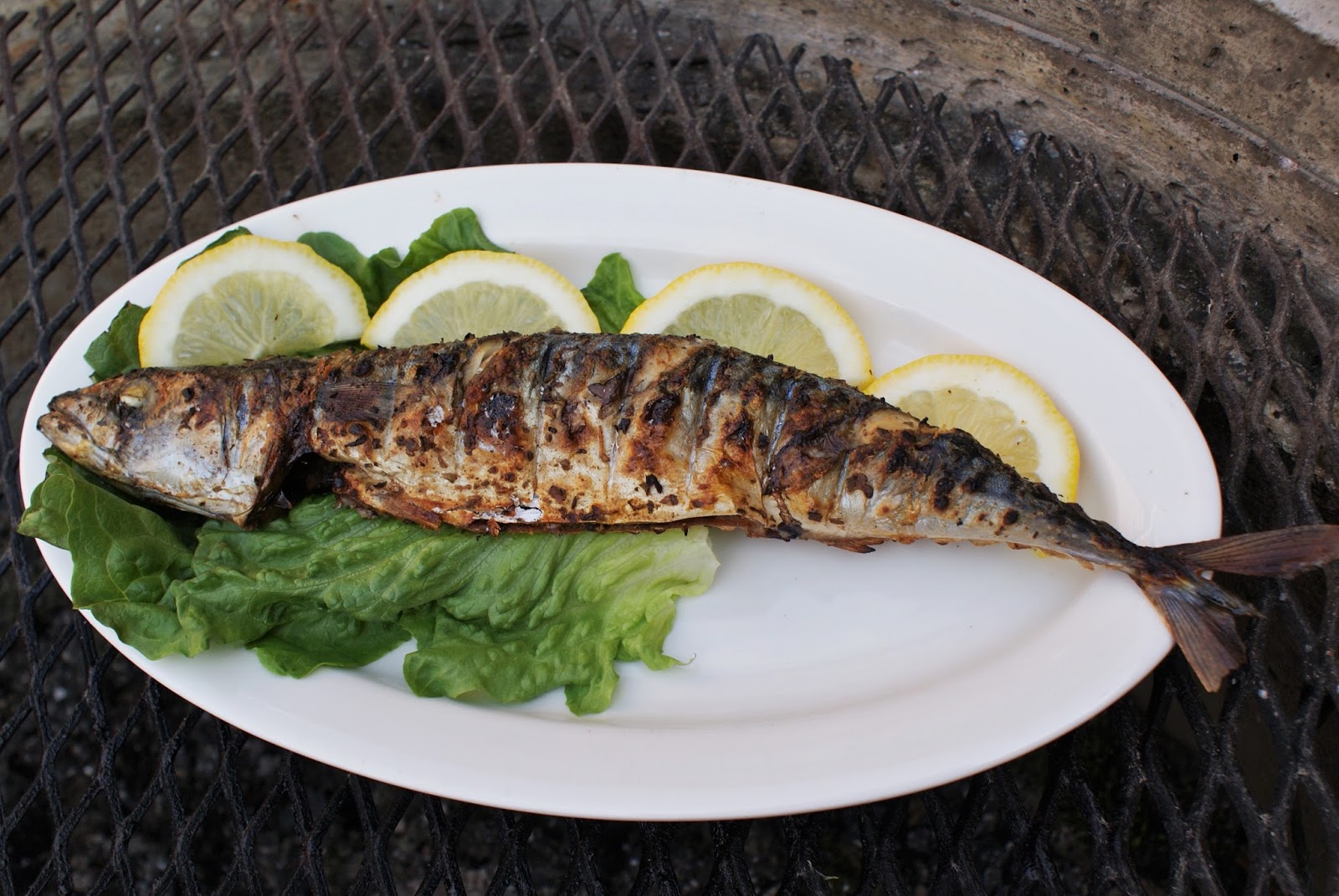 Anders mat: Grillad makrill – Favoritfisken!