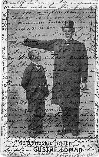 Sirkusteltta: Gustaf Edman