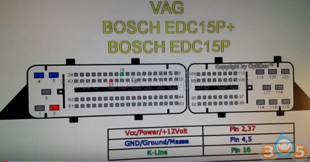 Will MPPS V21 read VAG BOSCH EDC15P+ ECU on bench | Kess V2 Master ECU ...