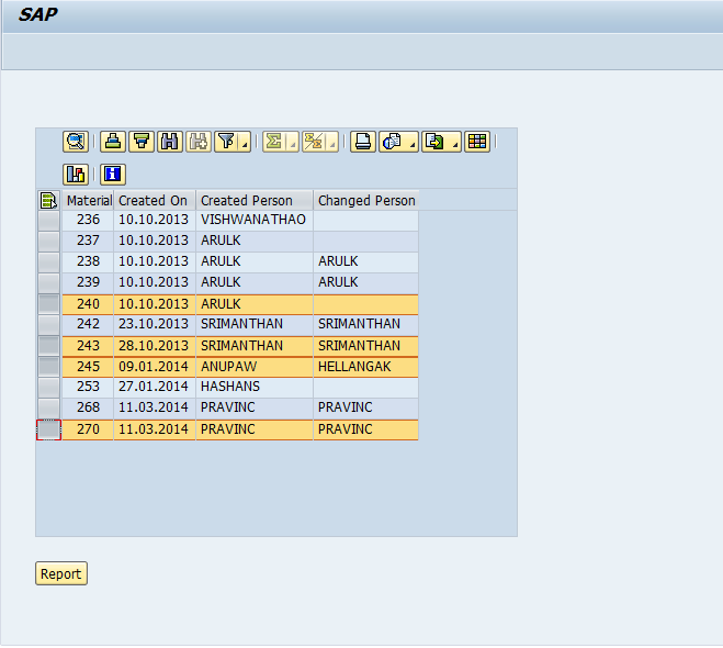 SAP Dima: A SAP program with a selection screen, an ALV and a smartform