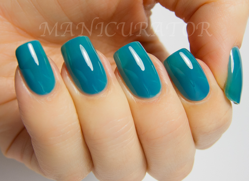 Pomegranate Nail Lacquer Cardigan and Curator Swatch and Review