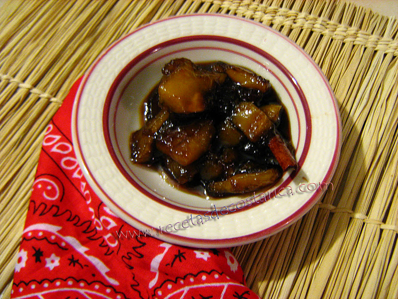 Cocina Costarricense: cohombro en miel