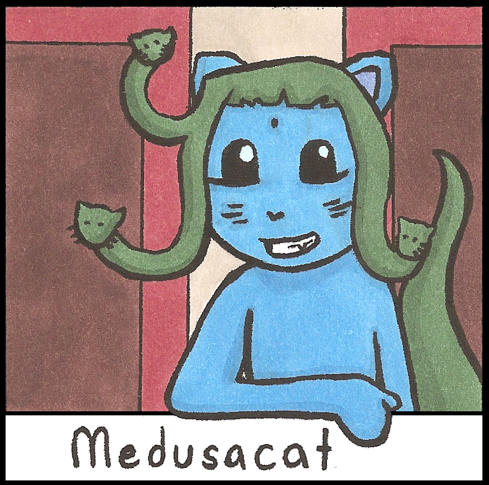 Life Imitates Comics: Comic Cats #31 Medusacat