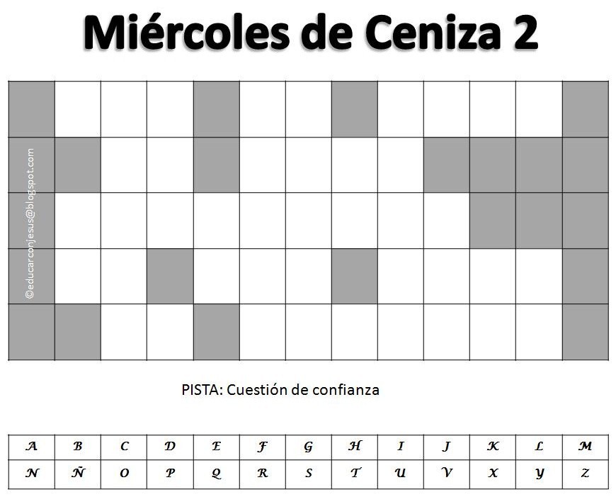 Educar con Jesús: Ruletas del Miércoles de Ceniza Educar con Jesús: Ruletas del Miércoles de Ceniza