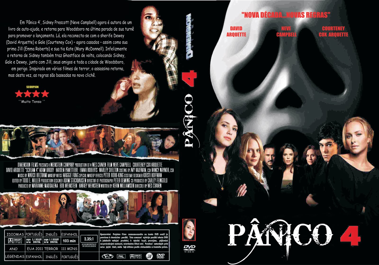 Outubro - Mês do Terror - Franquia: Pânico - Minha Visão do Cinema