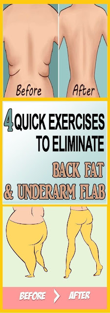 ELIMINATE BACK FAT AND UNDERARM FLAB WITH 4 QUICK EXERCISES! - HEALTH ... ELIMINATE BACK FAT AND UNDERARM FLAB WITH 4 QUICK EXERCISES! - HEALTH ...