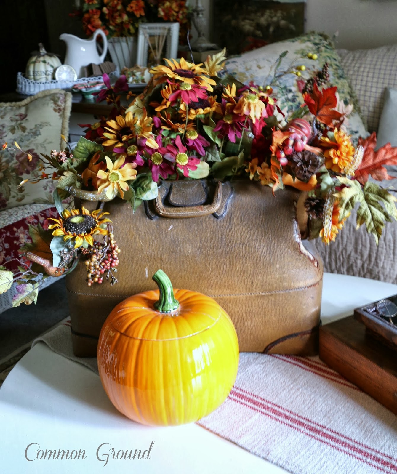 common ground : Salesman Sample Bag for Fall