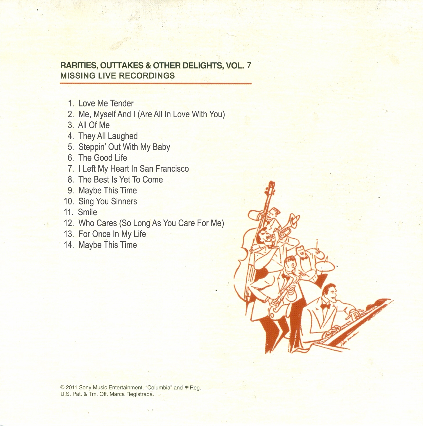 Missing Bennett: Tony Bennett - Rarities, Outtakes & Other Delights ... Missing Bennett: Tony Bennett - Rarities, Outtakes & Other Delights ...