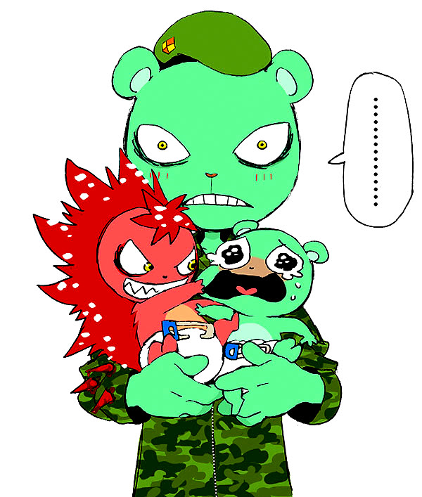 Mararía y el manga: Happy Tree Friends