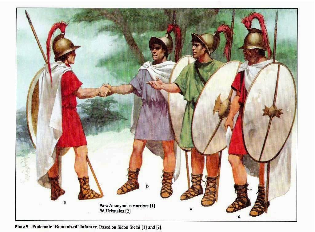 imágeneshistóricas.blogspot.es: Seleucid and Ptolemaic reformed armies ...