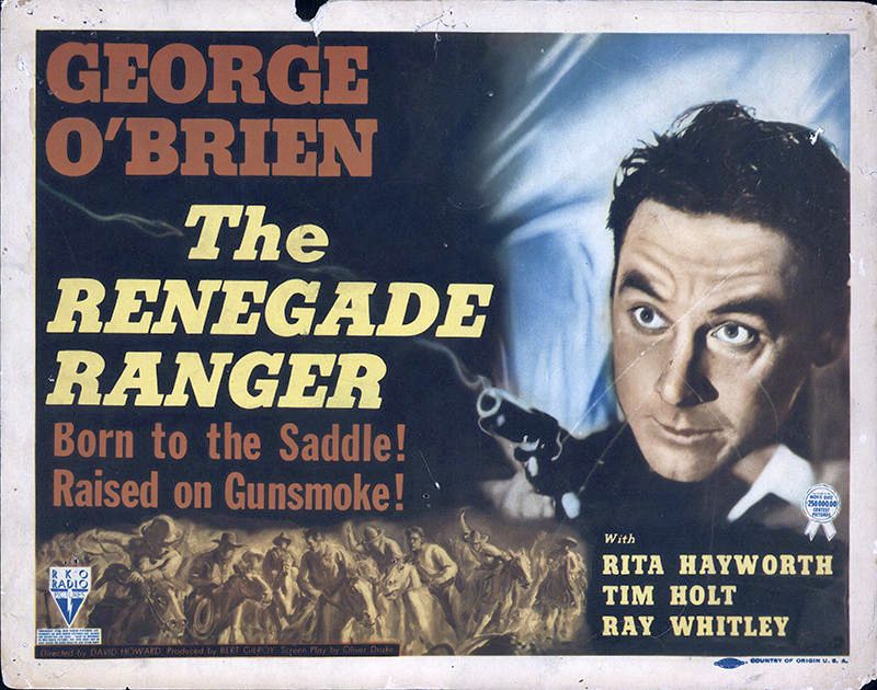 Thrilling Days of Yesteryear: B-Western Wednesdays: The Renegade Ranger ...