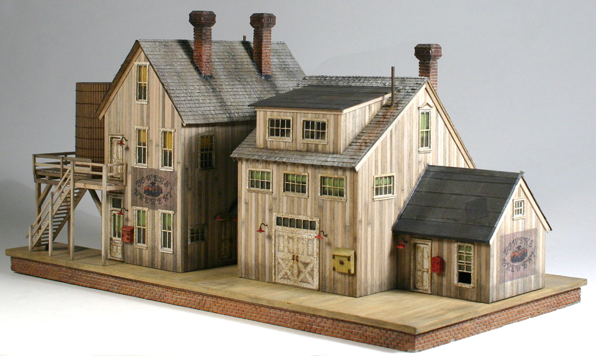 Vilius's scale modeling endeavors: Building Bower's Brewery by ...