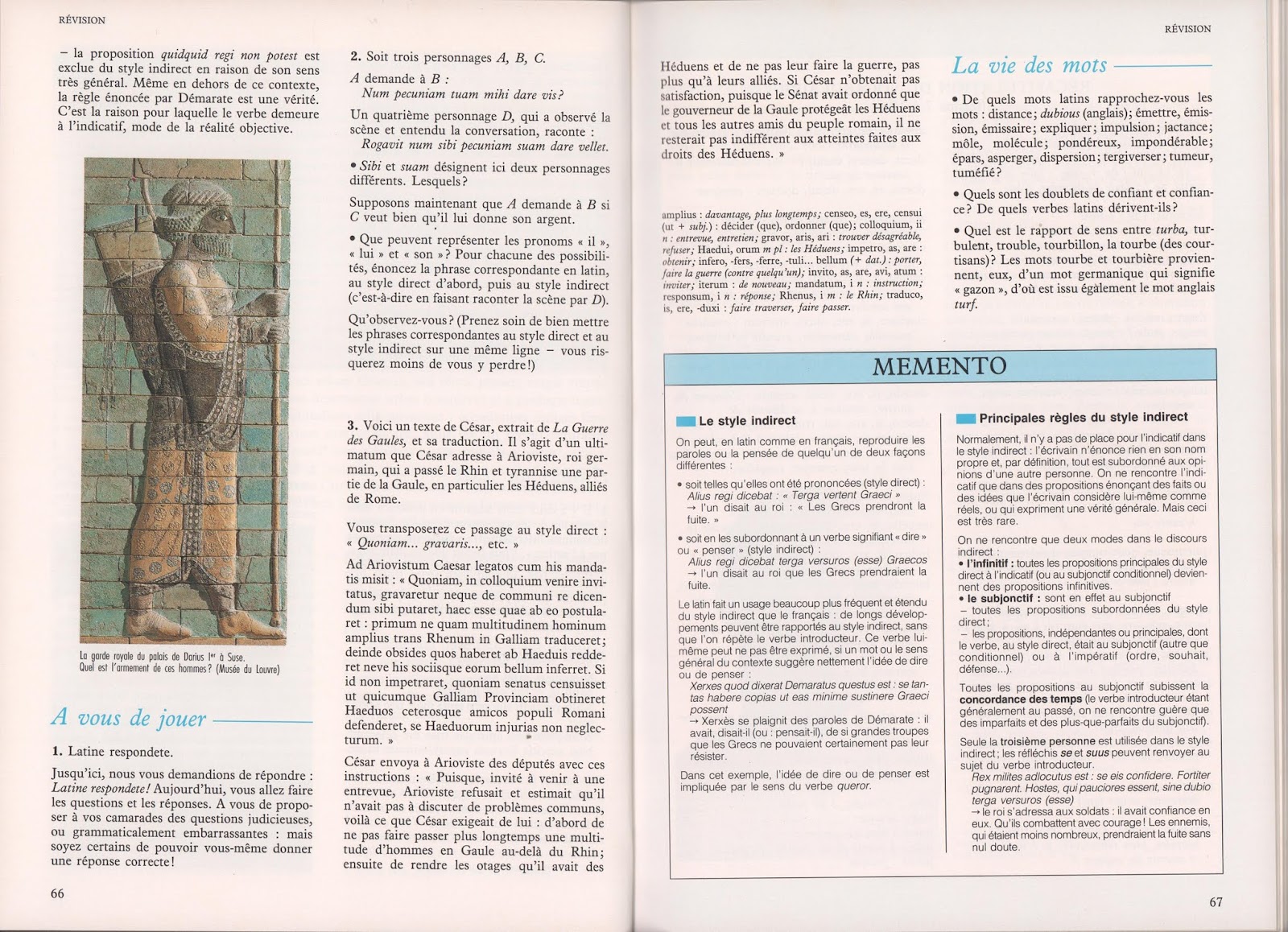 école : références: Martin, Gaillard, Cousteix, Laliman, Latin seconde ...