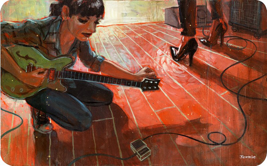 Hotter Than a Match Head: Artist Profile: Jennie Cotterill