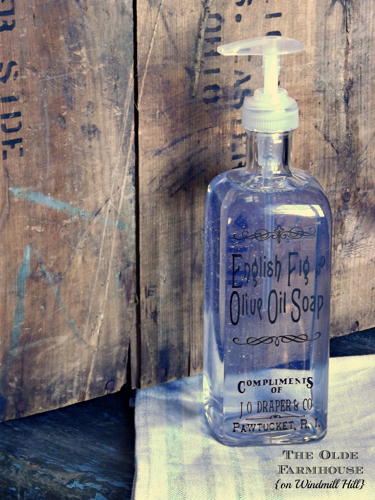 The Olde Farmhouse on Windmill Hill: Antique Advertising Soap Dispenser ...