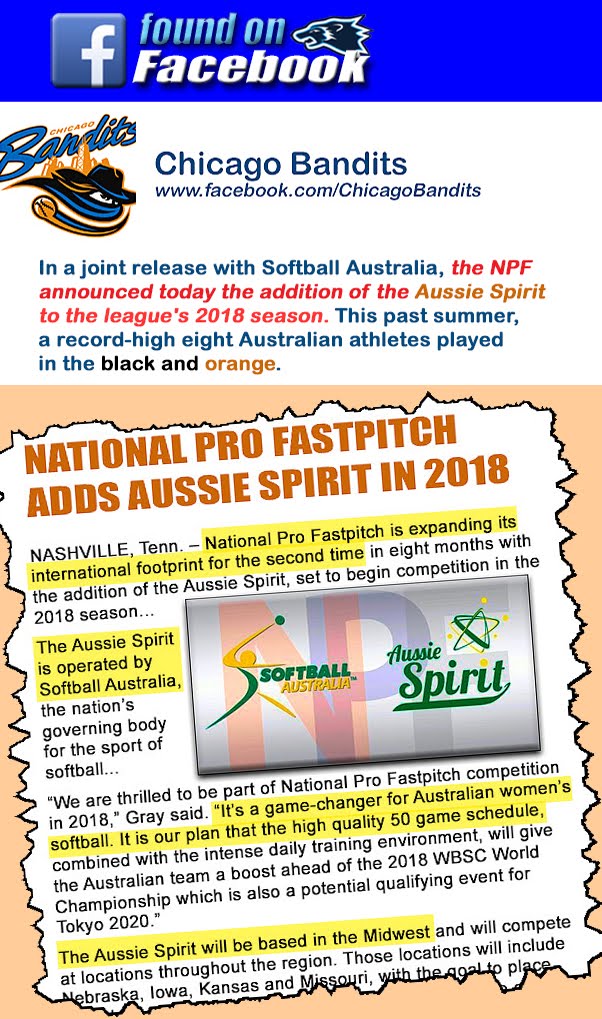 Wesley Wolverines Fastpitch Softball: AUSSIE SPIRIT