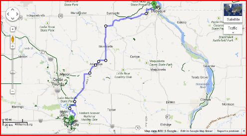 Andrew Thomas Parker: My Bike Ride to Iowa City