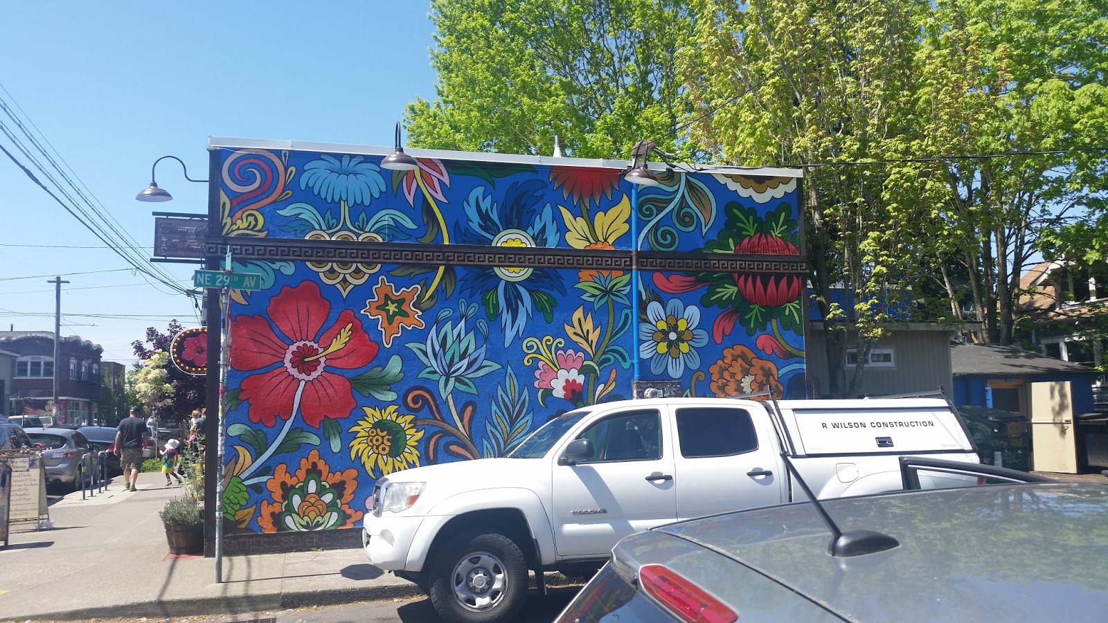 Sprouts: Murals, NE Alberta Street, Portland, OR