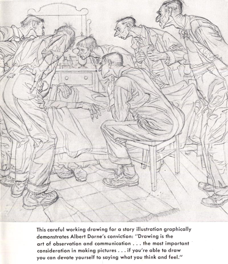 Albert Dorne - Master Illustrator | LIFE NEEDS ART