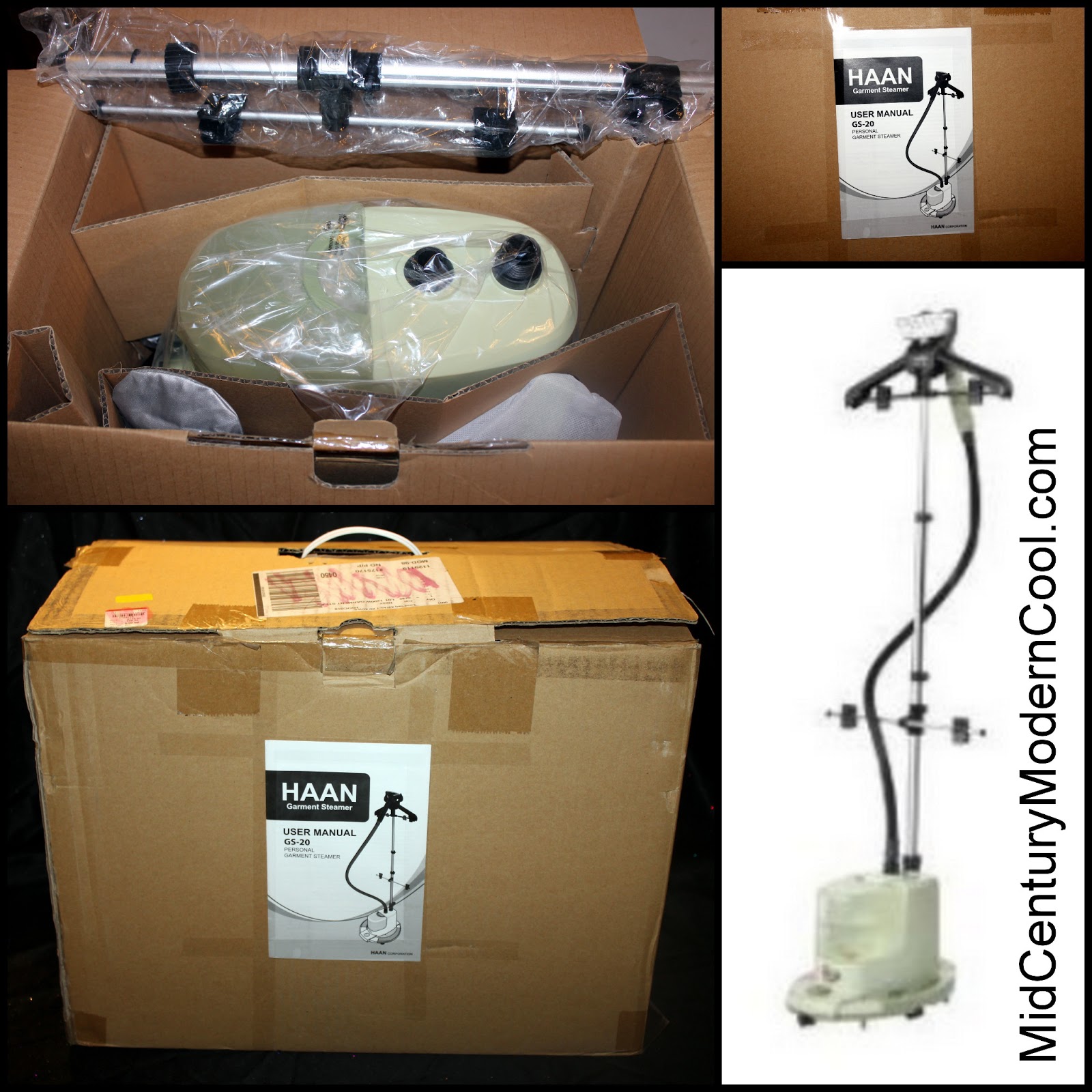 Mid Century Modern Cool: HAAN Steam Cleaner - GS-20 Personal Garment ...