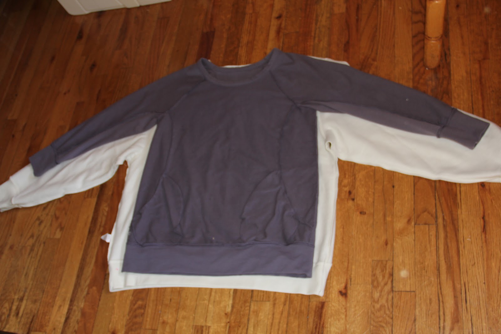 Sew Unique in CO: Gigantic Sweatshirt Refashion Tutorial!