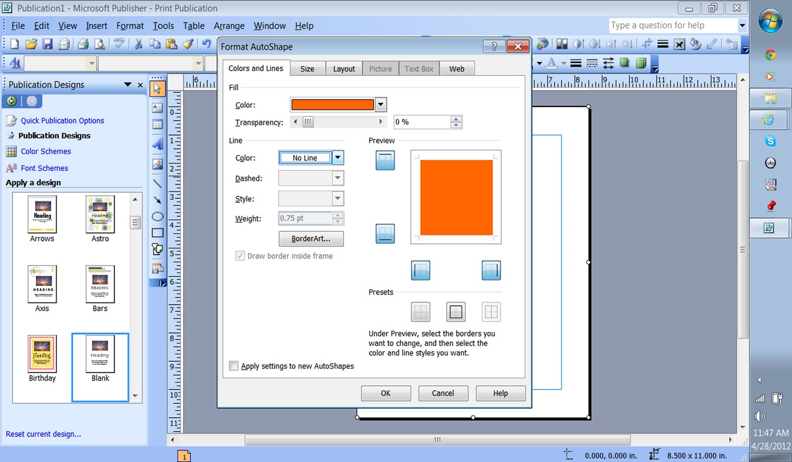 How to Make Free-Printables in Publisher {Papers}