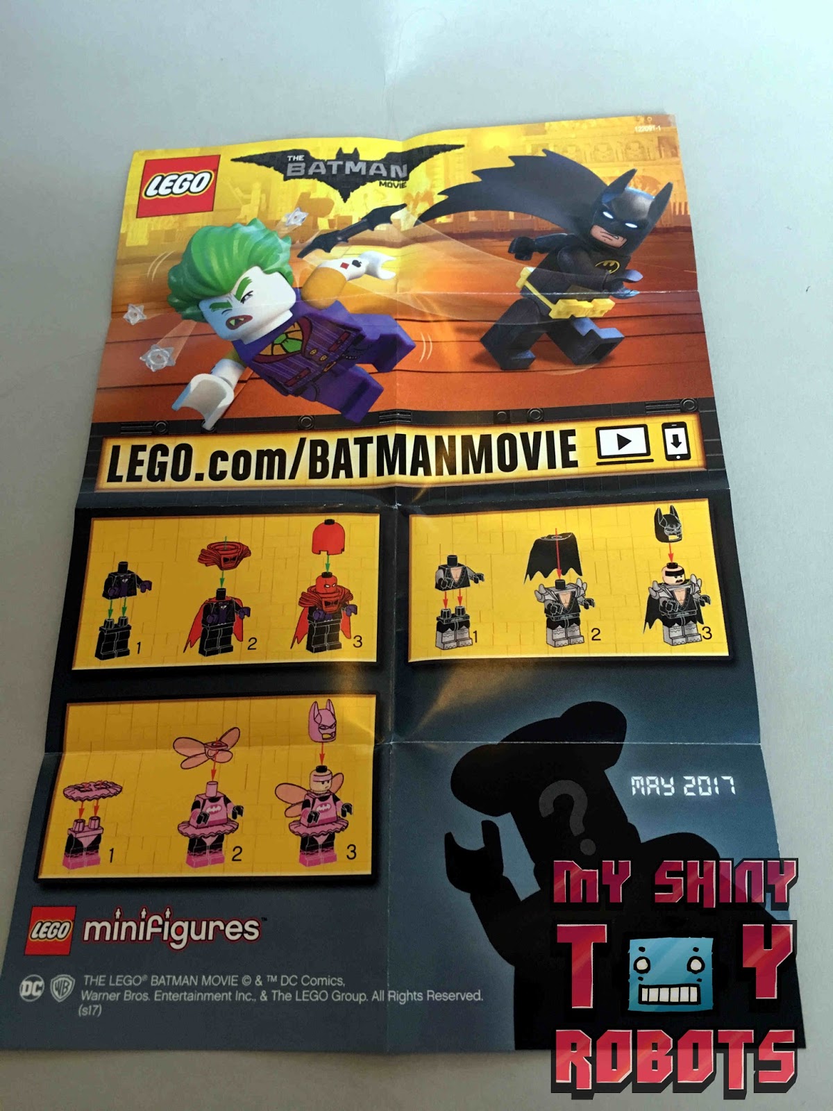 My Shiny Toy Robots: Toybox REVIEW: LEGO Batman Movie Minifigure Series