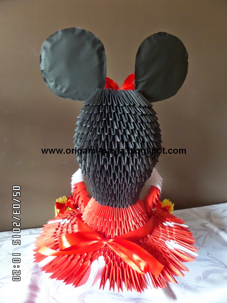 www.origami-pasja.blogspot.com: Myszka Miki ( Mickey Mouse ) - origami ...