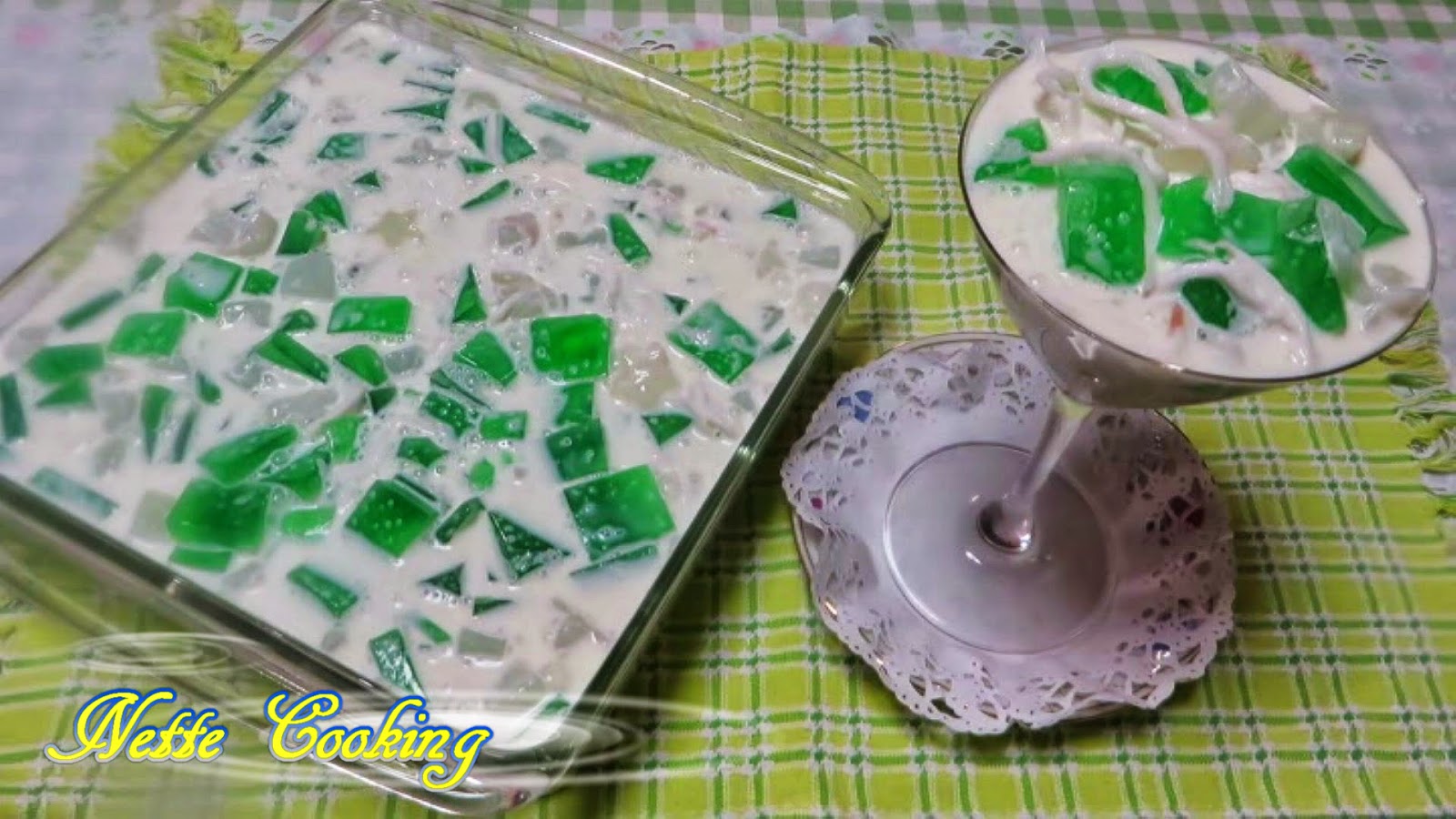 "Nette Cooking": "Buko Pandan"